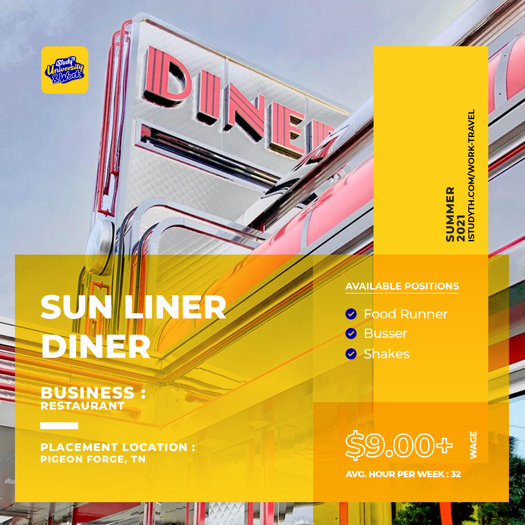 Sunliner Diner - iStudy Education